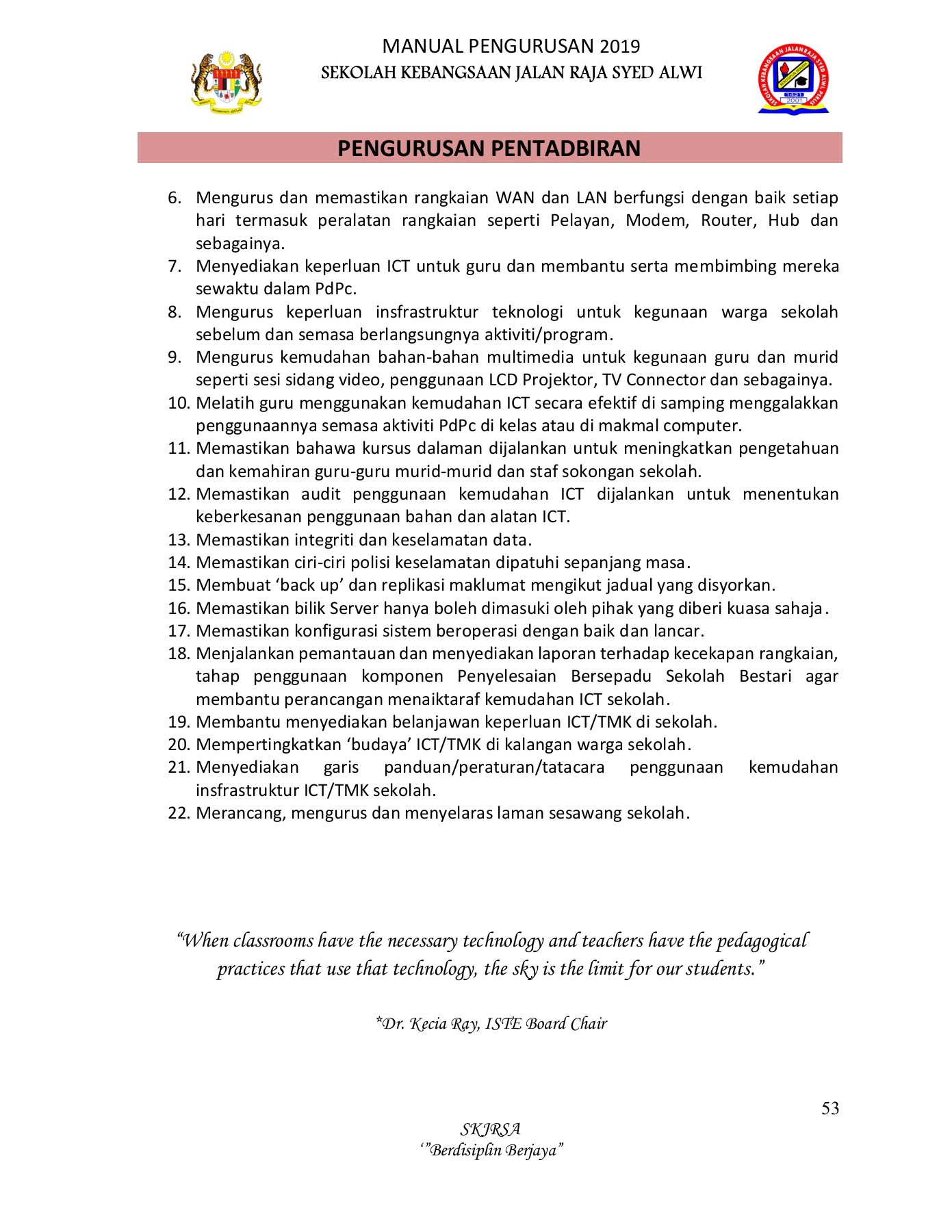 Manual Pengurusan 2019 - kca6311 - Muka Surat 54 | Membalik PDF Dalam talian | PubHTML5