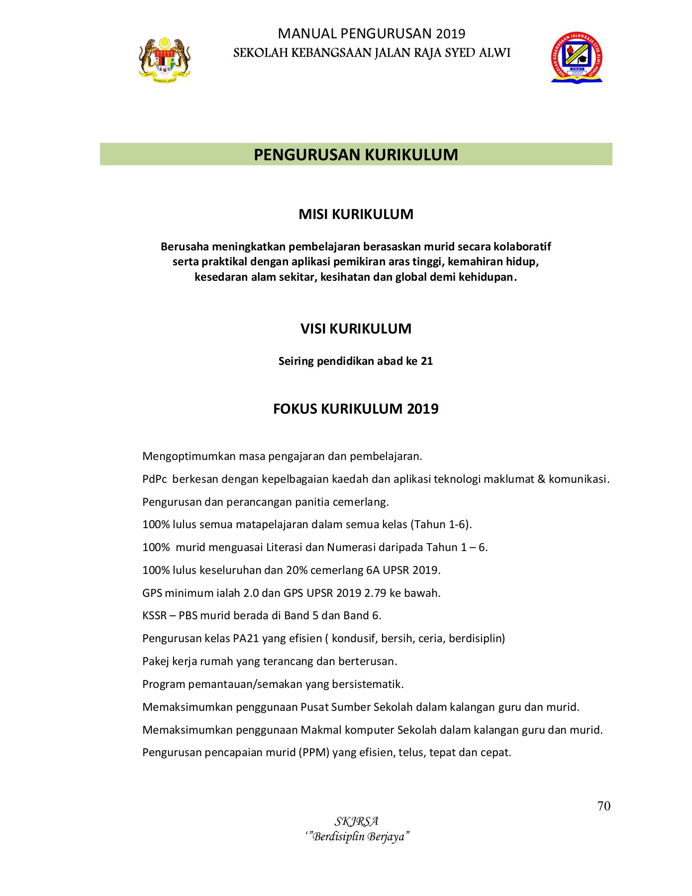 Manual Pengurusan 2019 - kca6311 - Muka Surat 71 | Membalik PDF Dalam talian | PubHTML5