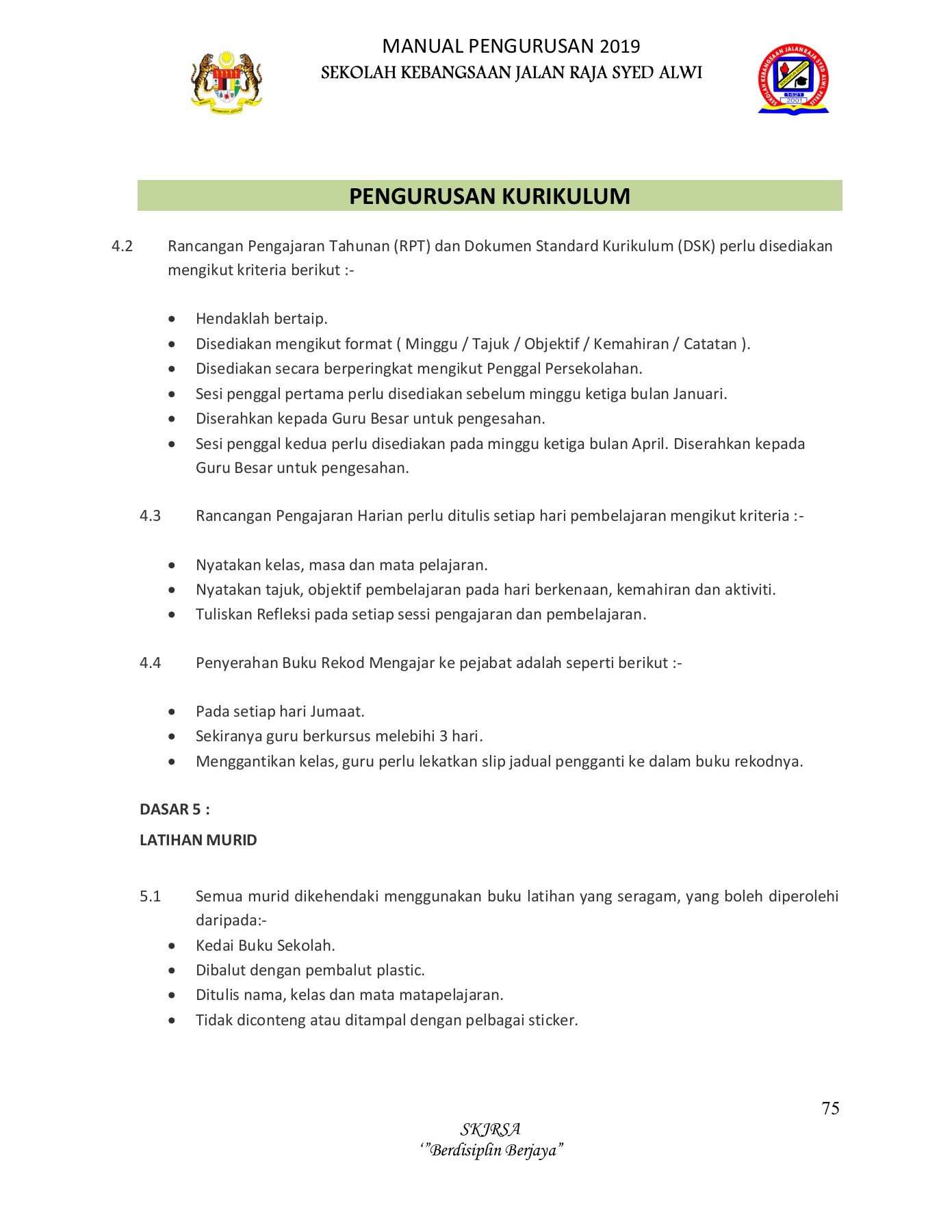 Manual Pengurusan 2019 - kca6311 - Muka Surat 76 | Membalik PDF Dalam talian | PubHTML5