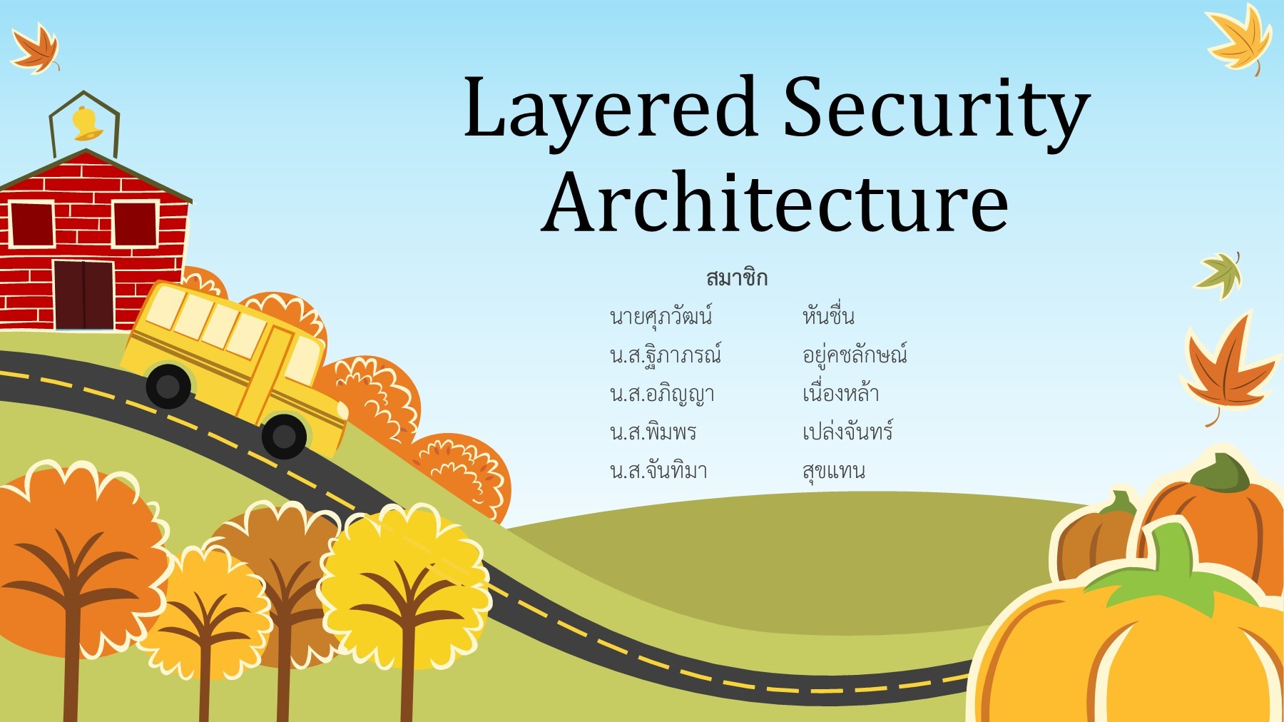 Layered Security Architecture - SUPAWAT HUNCHUNE - Page 1 - 11 | Flip ...