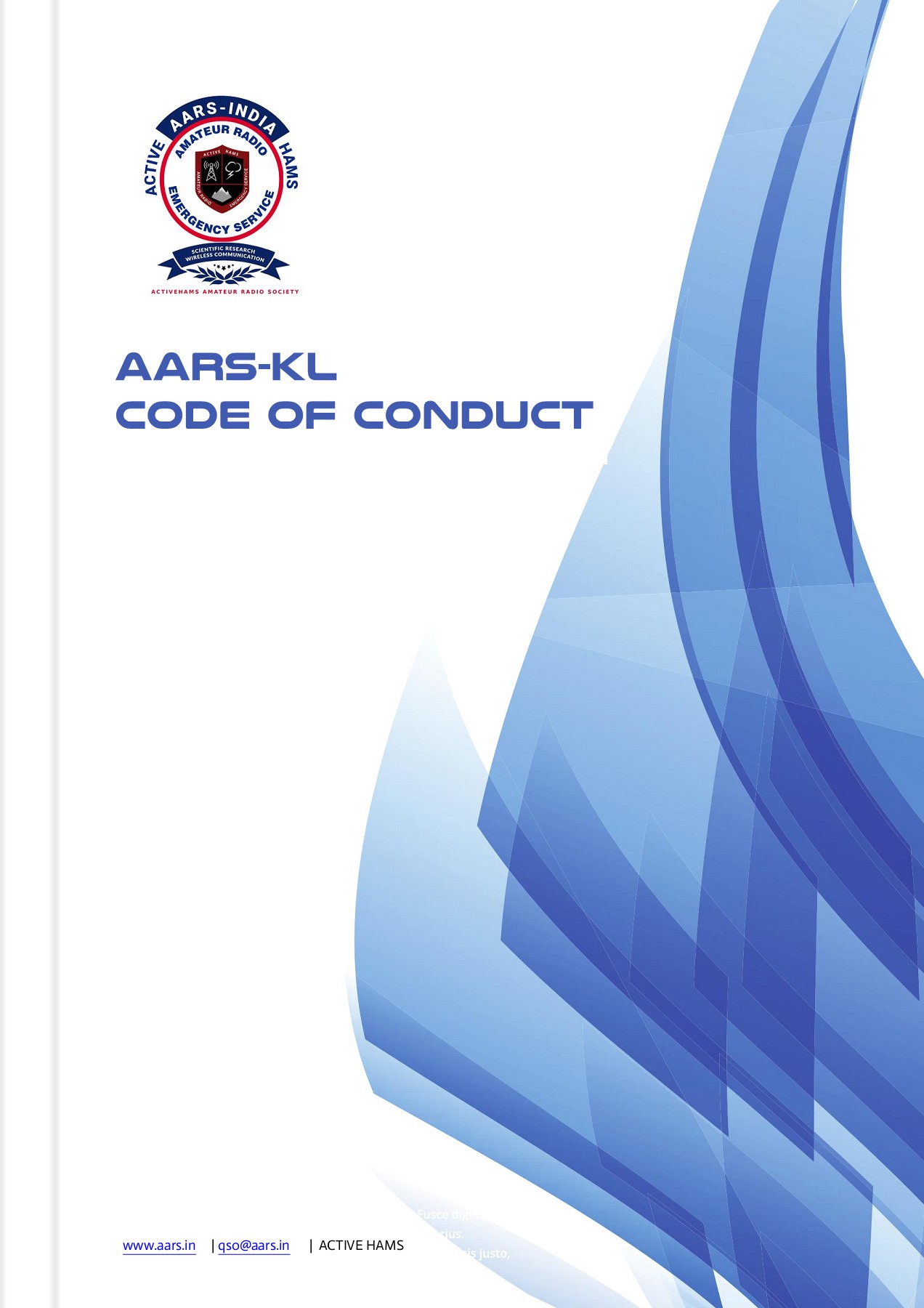AARS Code of Conduct - activehams - Page 1 - 8 | Flip PDF Online | PubHTML5