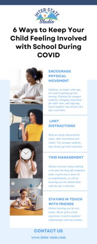 6 Ways to Keep Your Child Feeling Involved with School During COVID