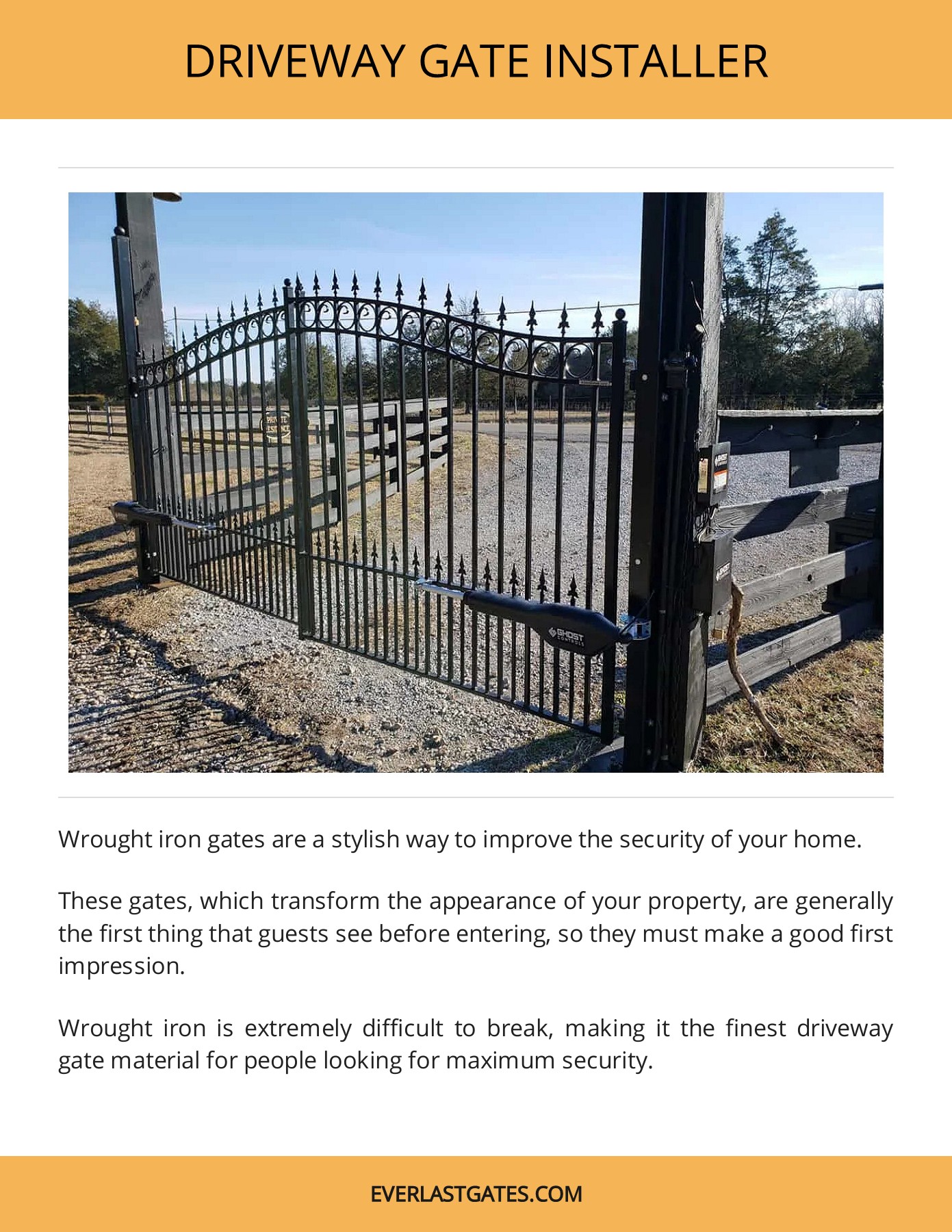 Driveway Gate Installer - Everlast Gates LLC - Page 2 | Flip PDF Online ...