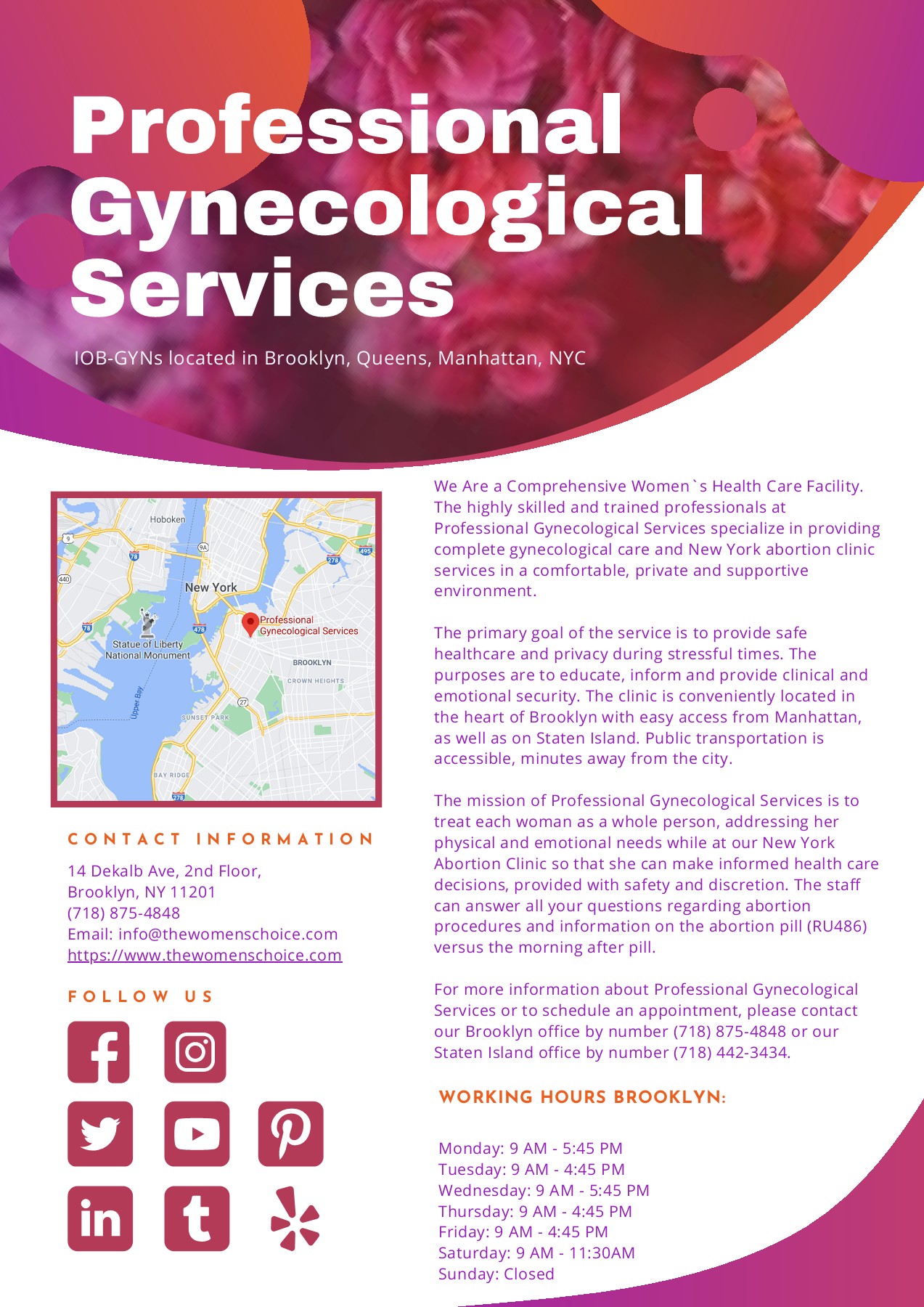 Professional Gynecological Services - Professional Gynecological ...