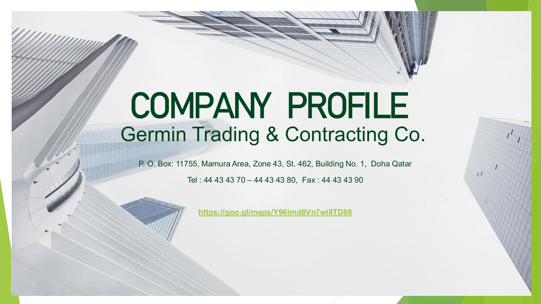 Germin Company Profile 1 - qmenu - Page 1 - 23 | Flip PDF Online | PubHTML5