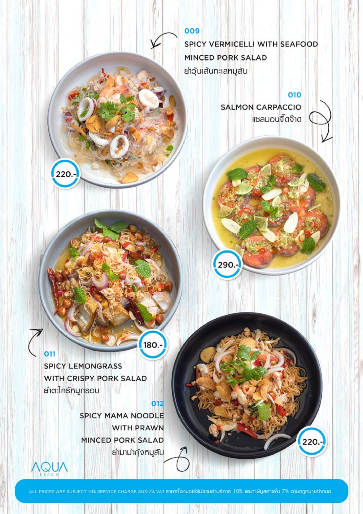 AQUA MENU - Hotel Manager Kram - Page 4 | Flip PDF Online | PubHTML5