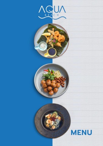 AQUA MENU - Hotel Manager Kram - Page 1 | Flip PDF Online | PubHTML5