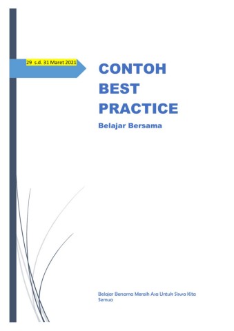 Contoh Best Practices - spd pardi - Page 1 - 35 | Flip PDF Online ...