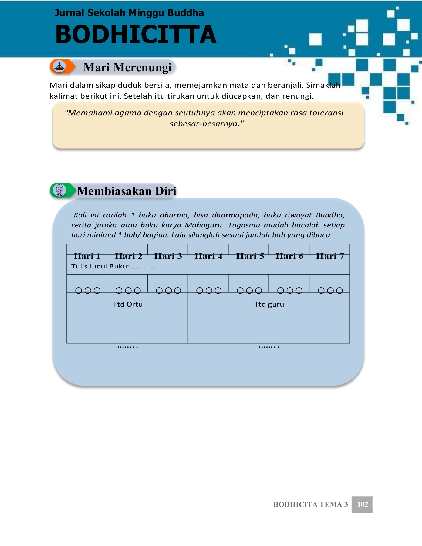 Boddhicita - Jurnal Guru Sekolah Minggu Buddha - Edisi 1 - Eko ...