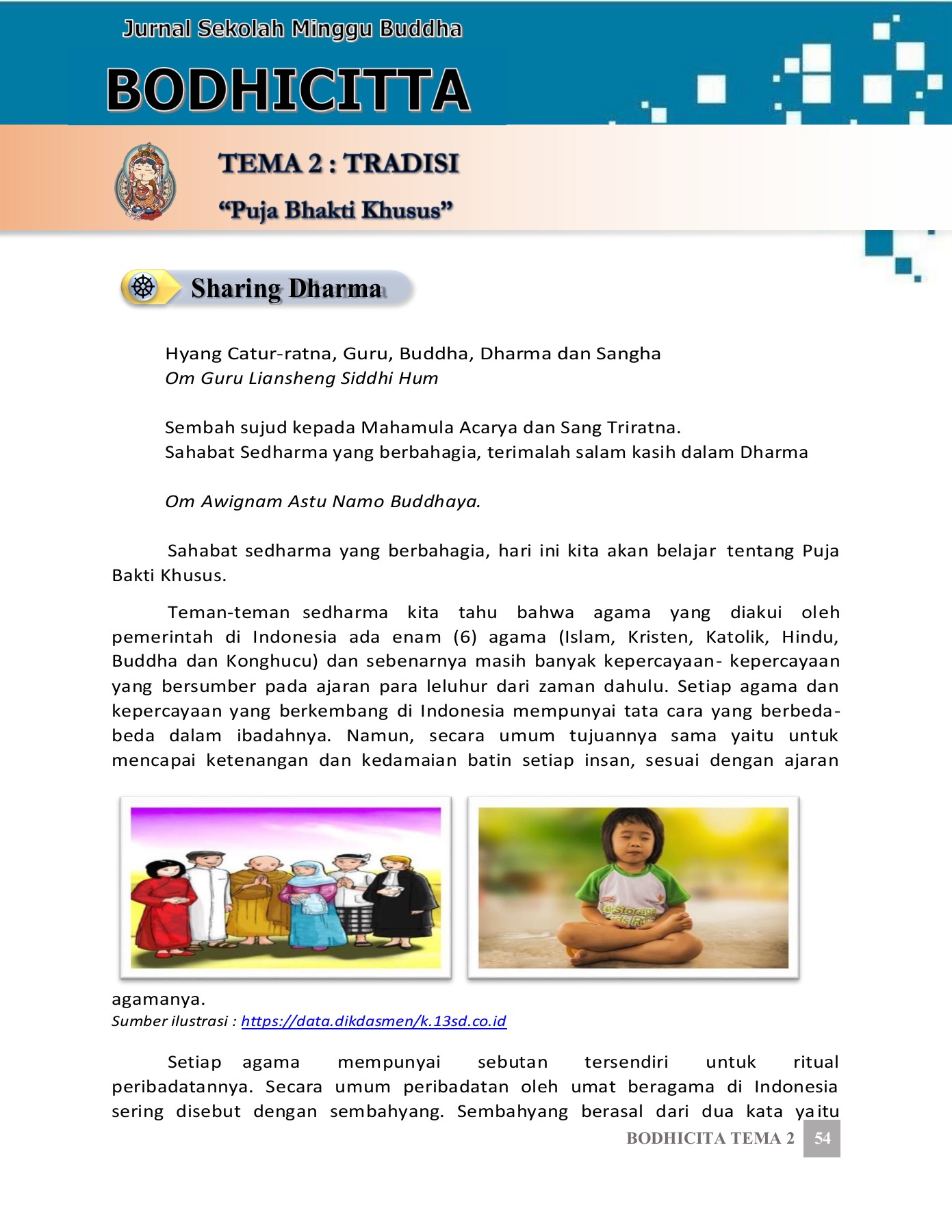 Boddhicita - Jurnal Guru Sekolah Minggu Buddha - Edisi 1 - Eko ...