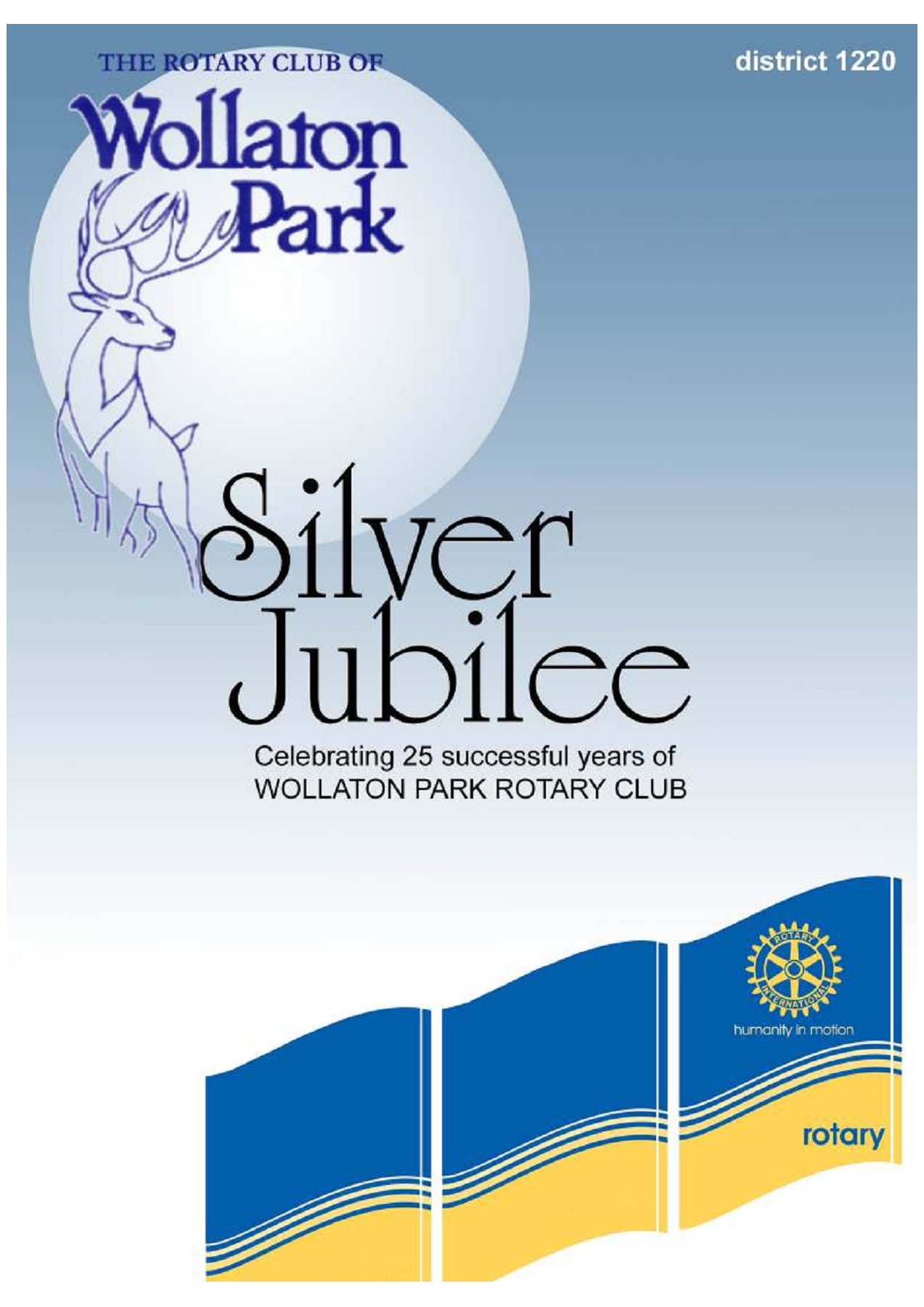 Wollaton Park Rotary Silver Jubilee brochure - David Pedlar - Page 1 ...