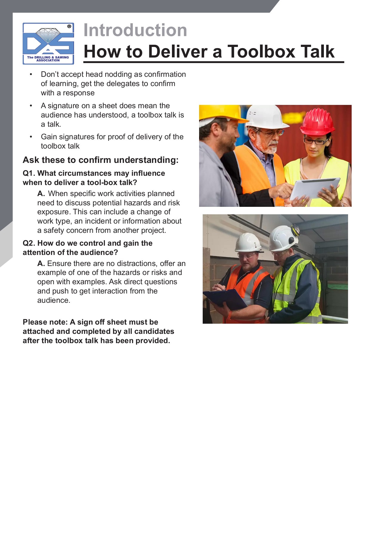 Toolbox Talk Folder - ebook - katie - Page 6 | Flip PDF Online | PubHTML5