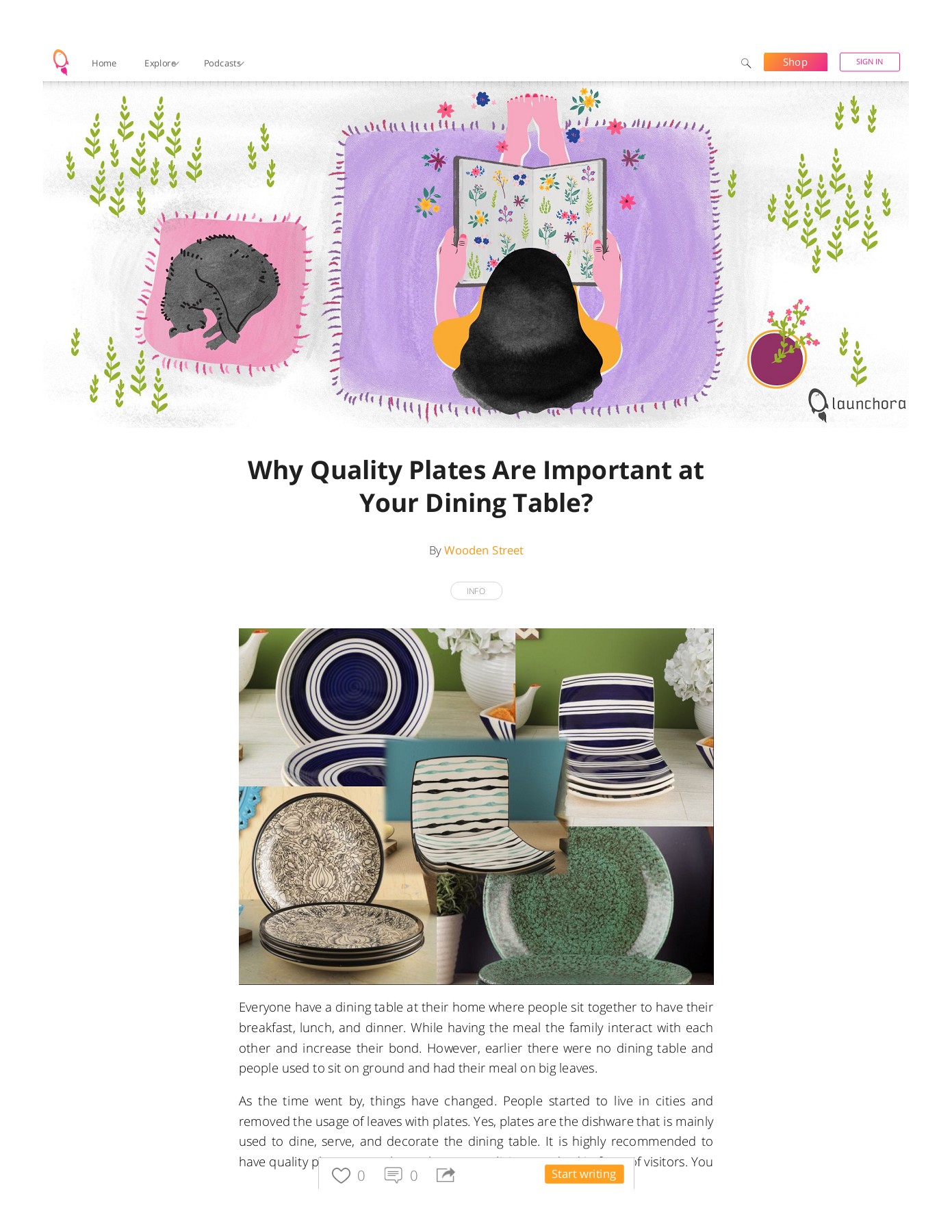 why-quality-plates-are-important-at-your-dining-table - samiksha sharma ...