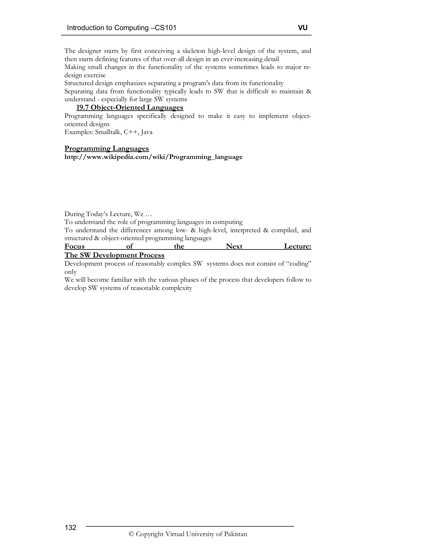 CS101_Handouts1-45 - atif - Page 132 | Flip PDF Online | PubHTML5