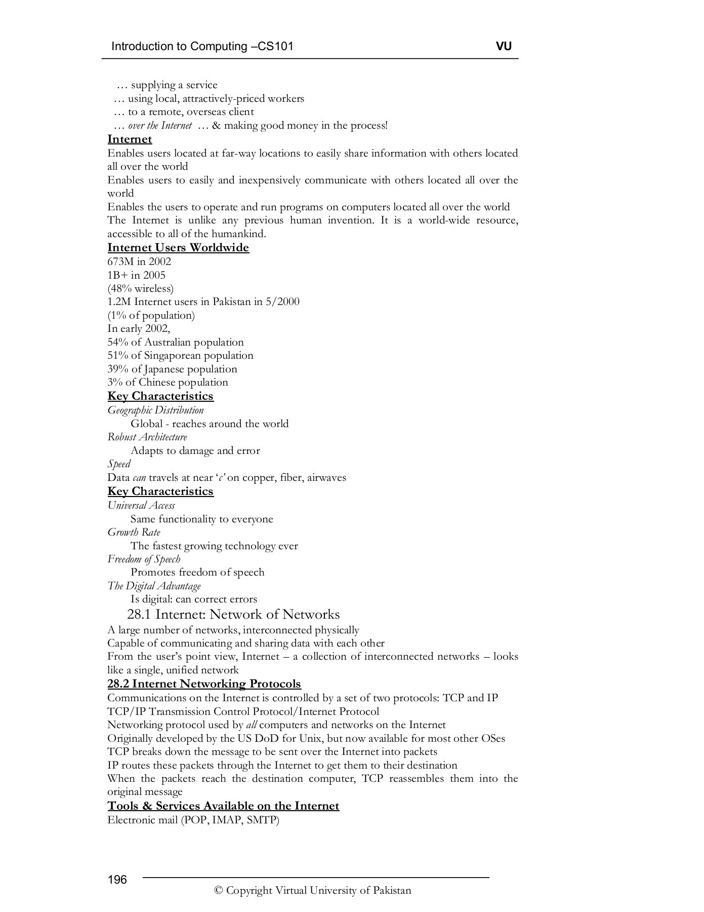 CS101_Handouts1-45 - atif - Page 196 | Flip PDF Online | PubHTML5