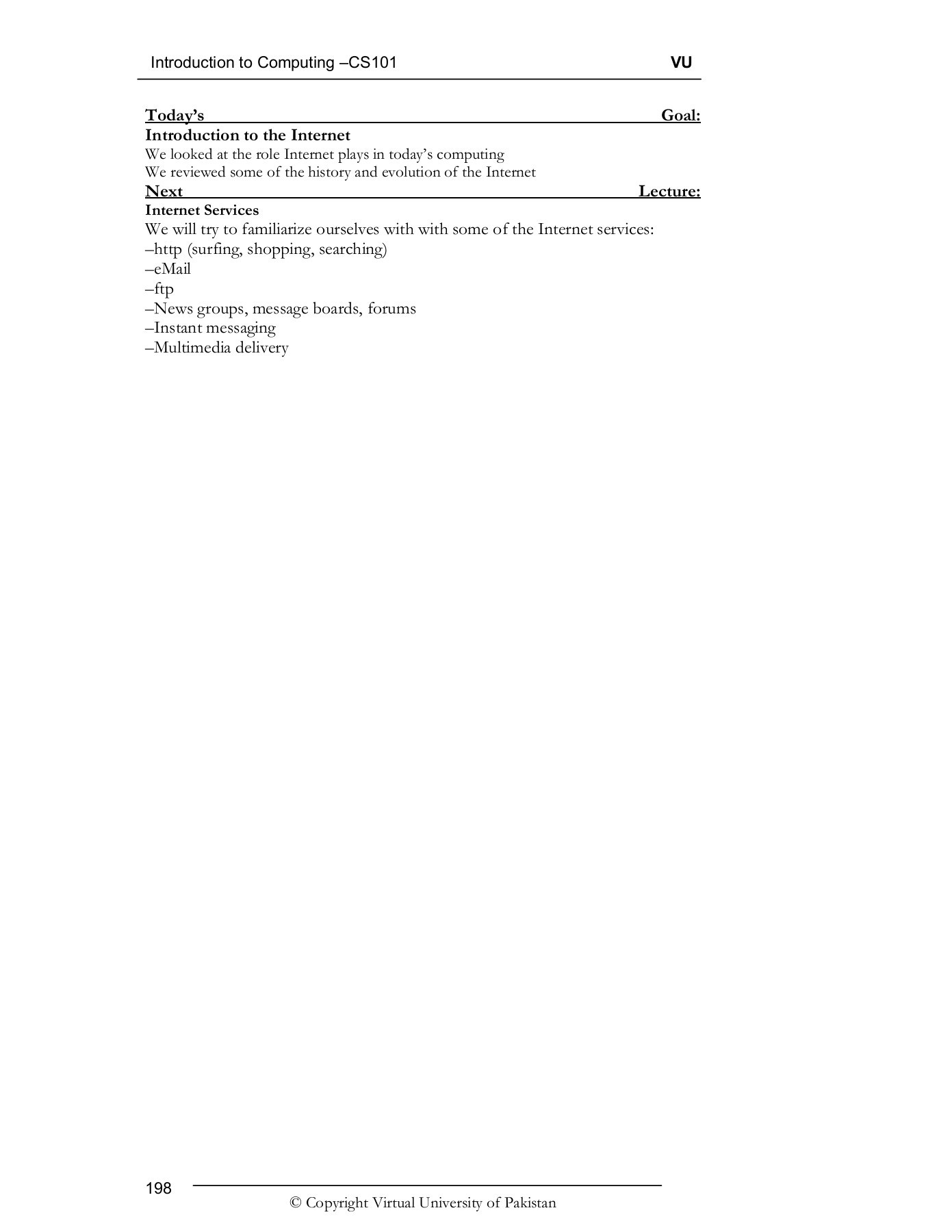 CS101_Handouts1-45 - atif - Page 198 | Flip PDF Online | PubHTML5