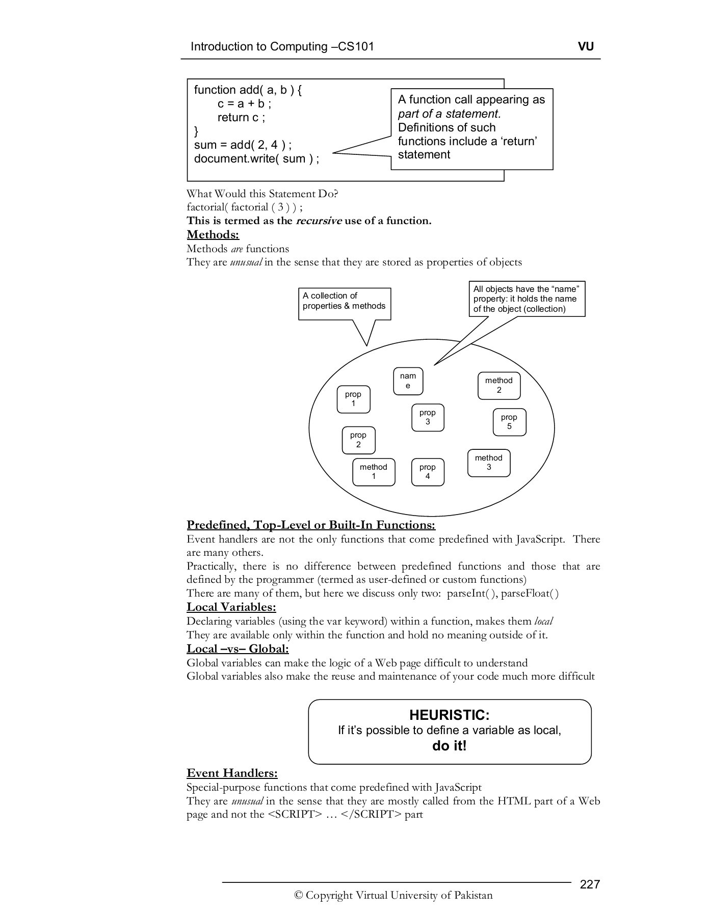CS101_Handouts1-45 - atif - Page 227 | Flip PDF Online | PubHTML5