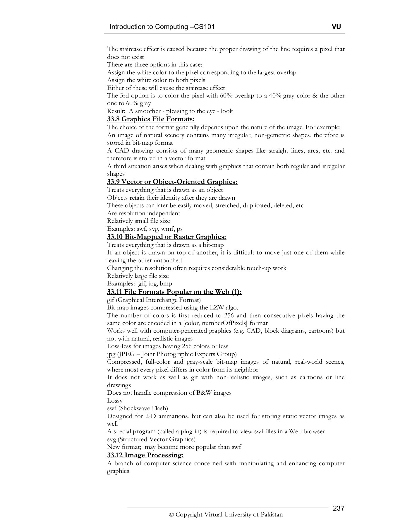 CS101_Handouts1-45 - atif - Page 237 | Flip PDF Online | PubHTML5