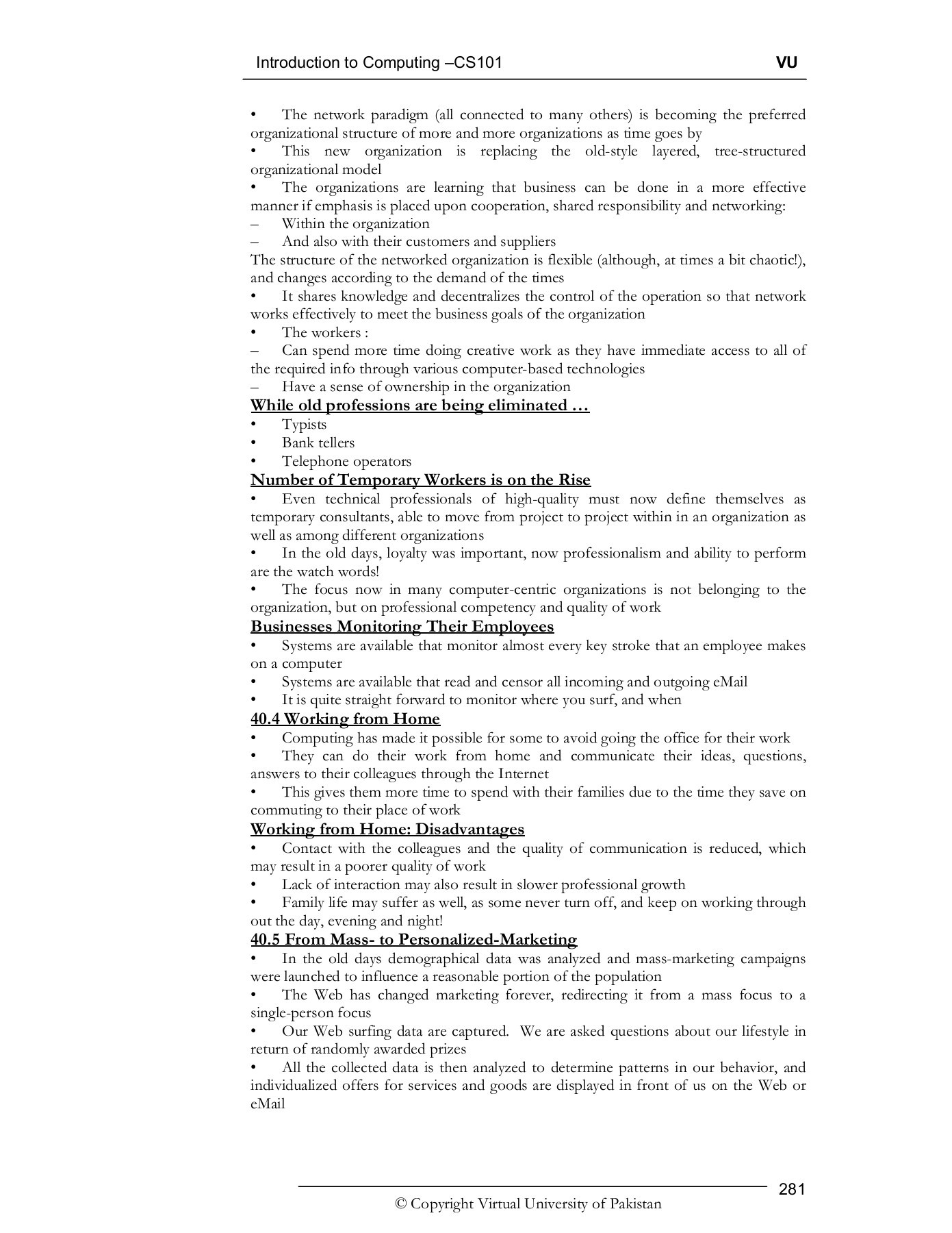 CS101_Handouts1-45 - atif - Page 281 | Flip PDF Online | PubHTML5