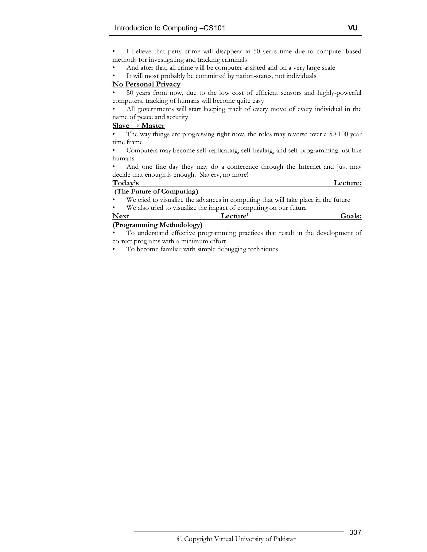 CS101_Handouts1-45 - atif - Page 307 | Flip PDF Online | PubHTML5