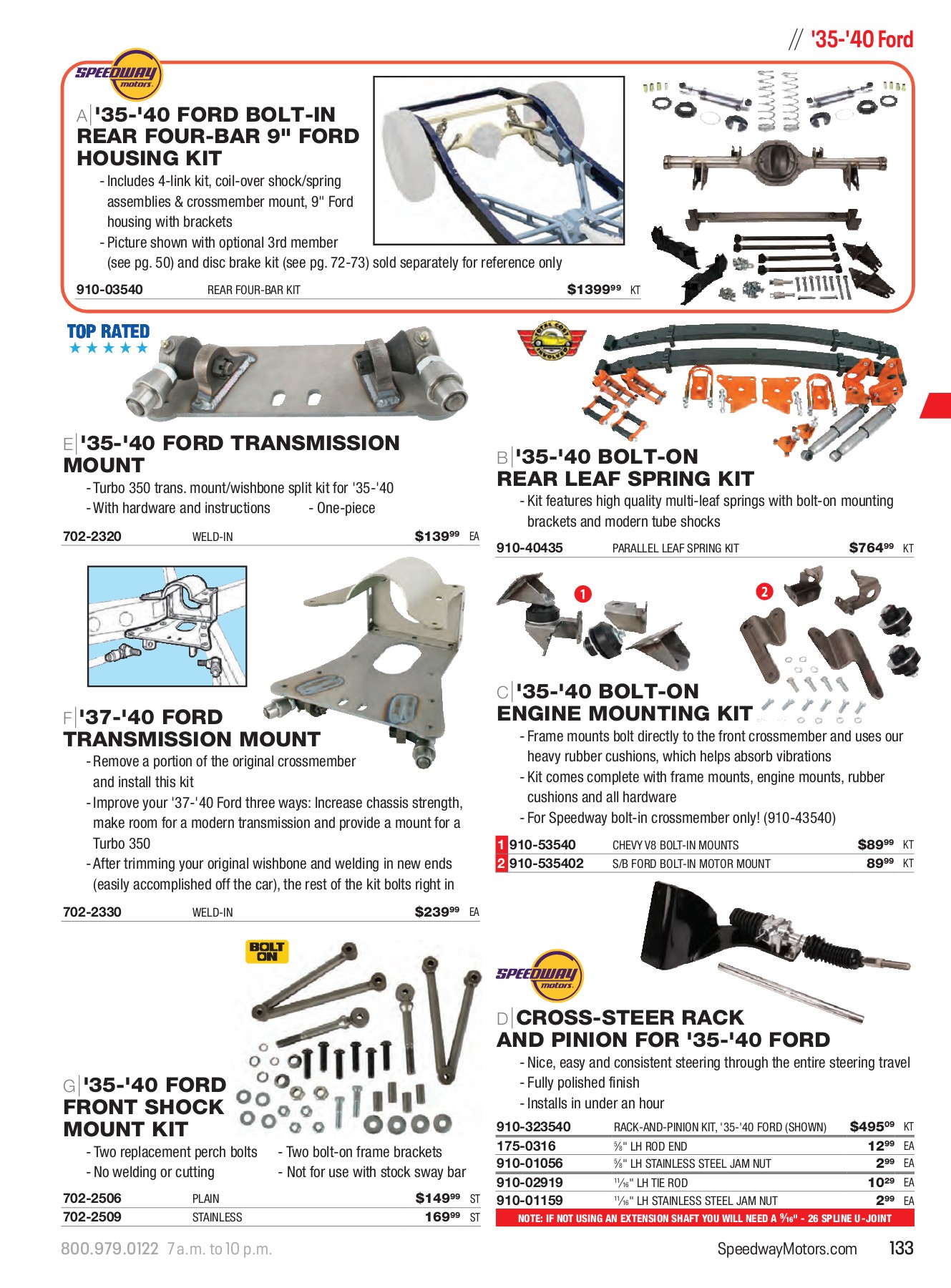 Street 2021 - Speedway Motors Catalogs - Page 139 | Flip PDF Online ...