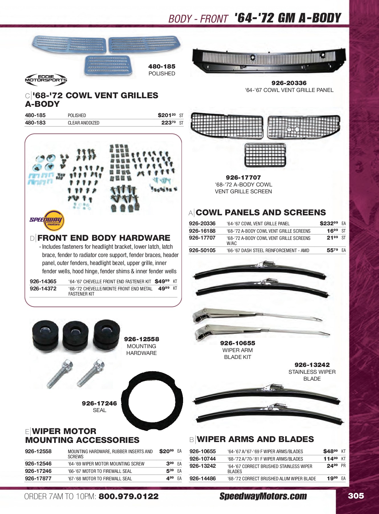 Muscle 2021 - Speedway Motors Catalogs - Page 307 | Flip PDF Online ...