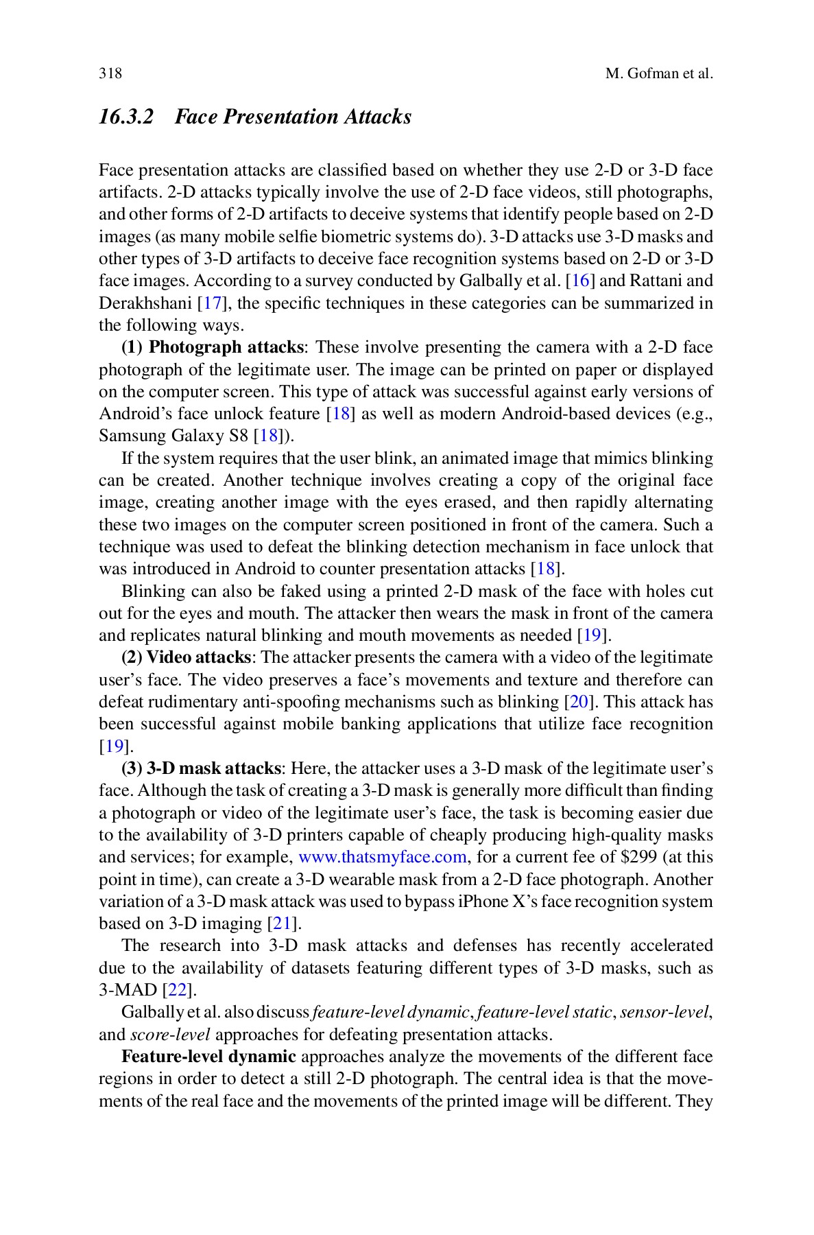 Selfie Biometrics Advances And Challenges Willington Island Page 317 Flip Pdf Online