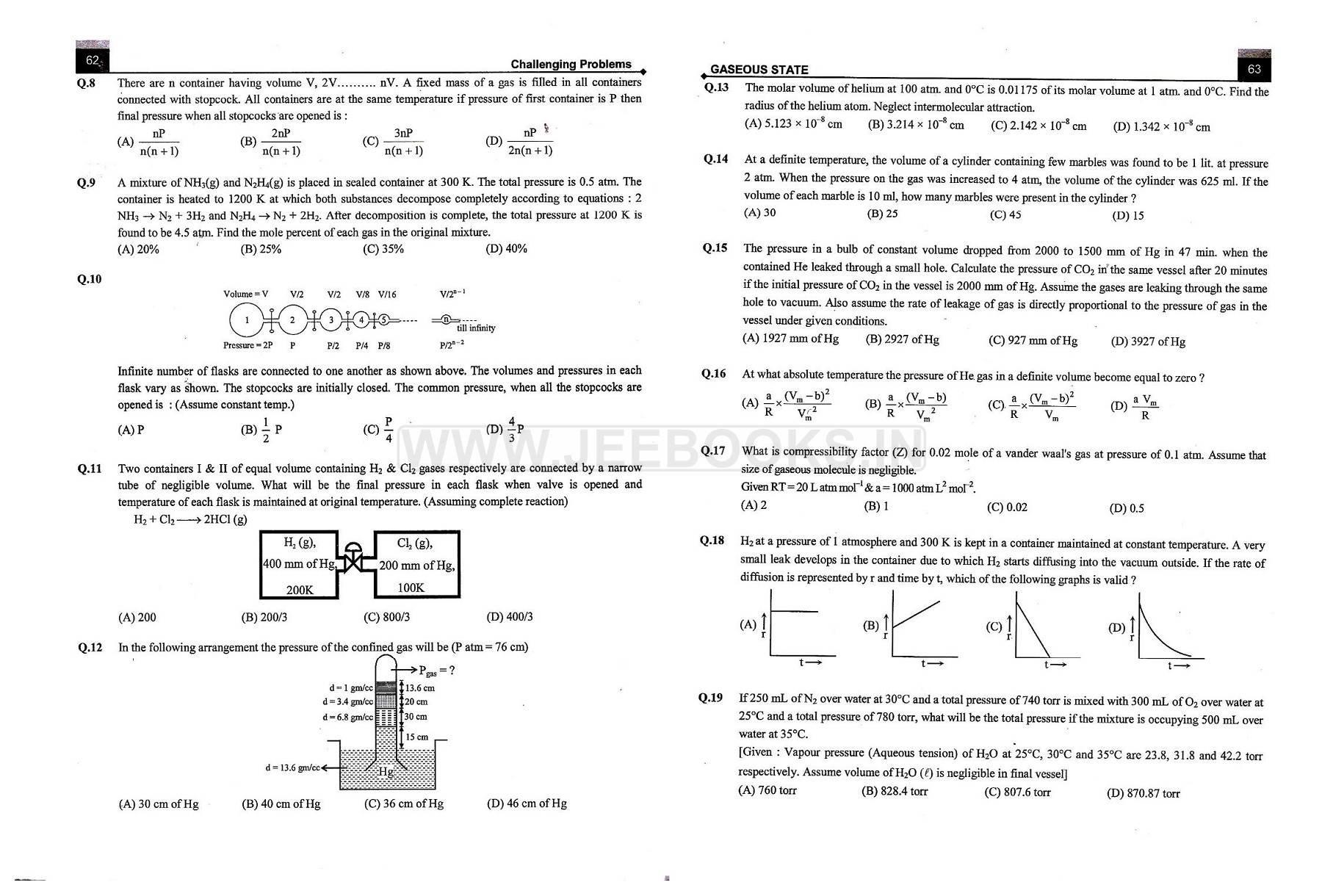 Lakshya Batch Challenging Problems - Chemistry - Willington Island ...