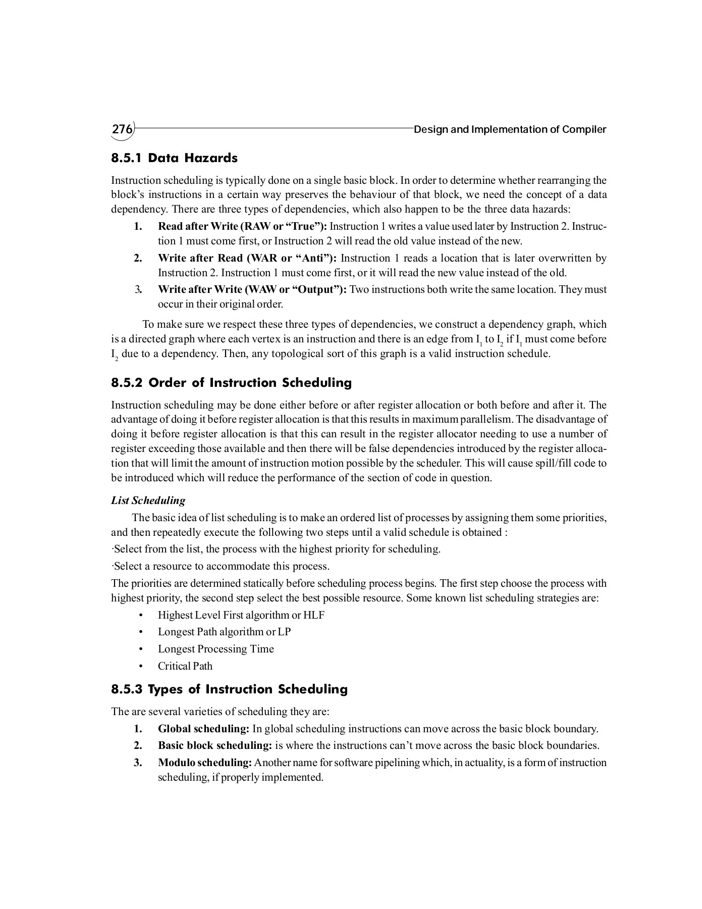 Design and Implementation of Compiler - Willington Island - Page 297 | Flip PDF Online | PubHTML5