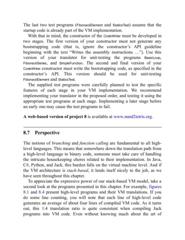 The Elements of Computing Systems: Building a Modern Computer from ...