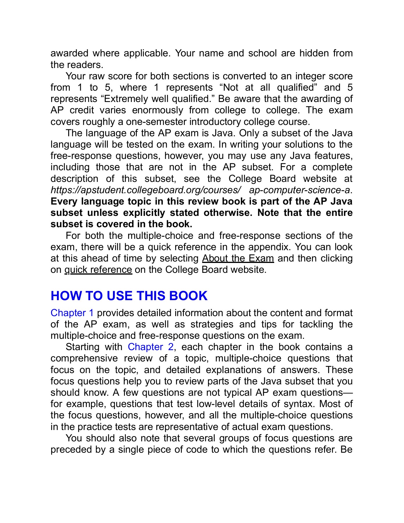 AP Computer Science A: With 6 Practice Tests - Willington Island - Page ...