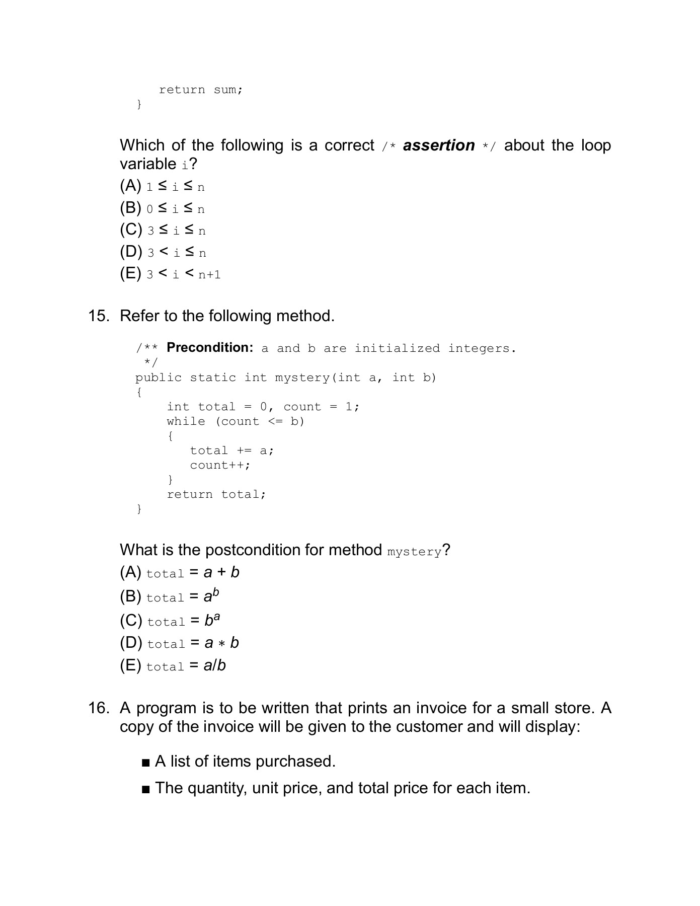 AP Computer Science A: With 6 Practice Tests - Willington Island - Page ...