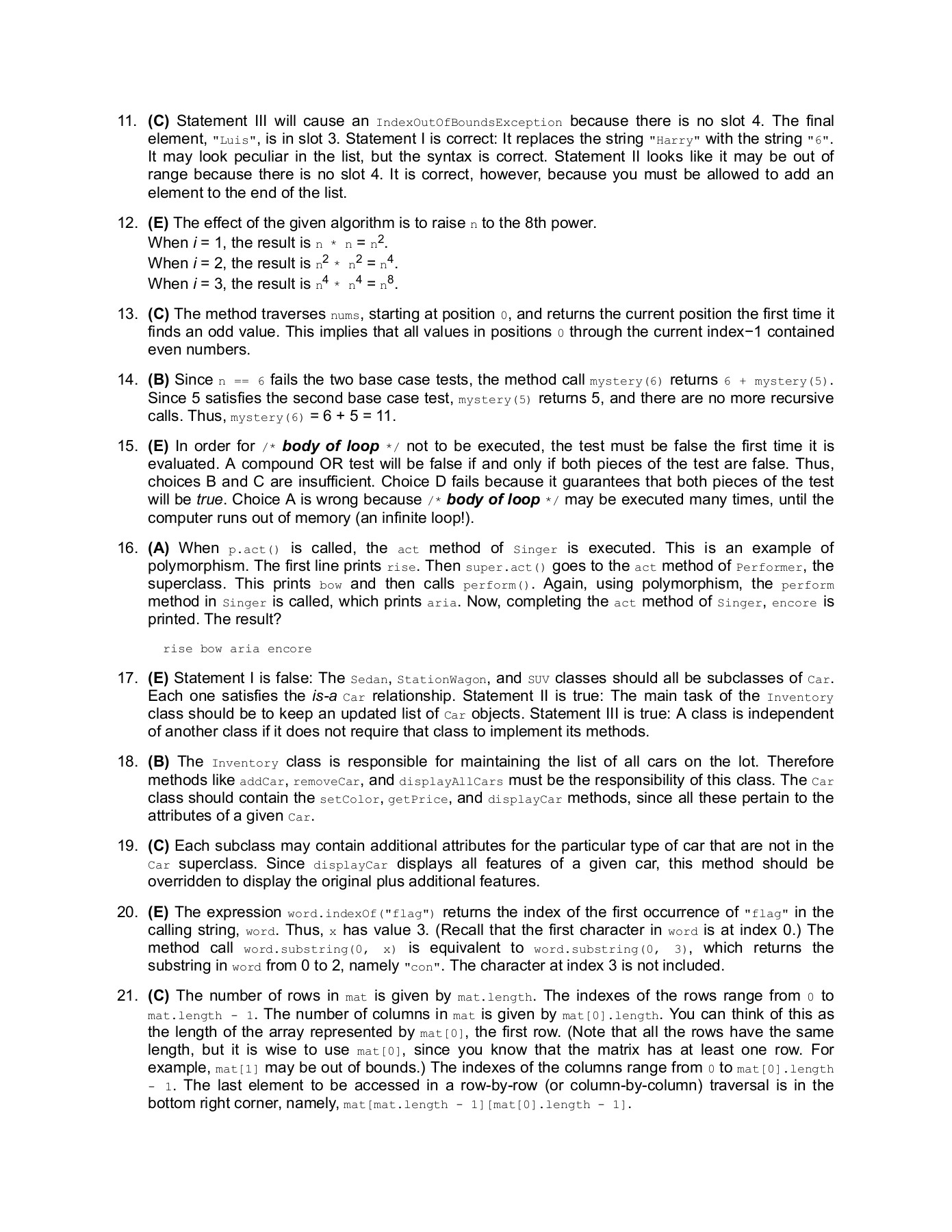 AP Computer Science A: With 6 Practice Tests - Willington Island - Page ...