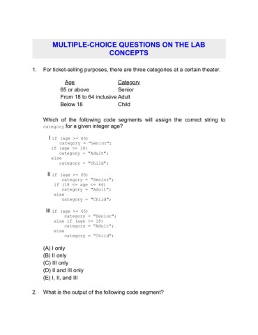 AP Computer Science A: With 6 Practice Tests - Willington Island - Page ...
