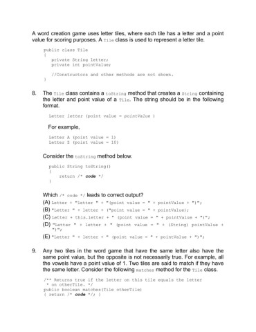 AP Computer Science A: With 6 Practice Tests - Willington Island - Page ...