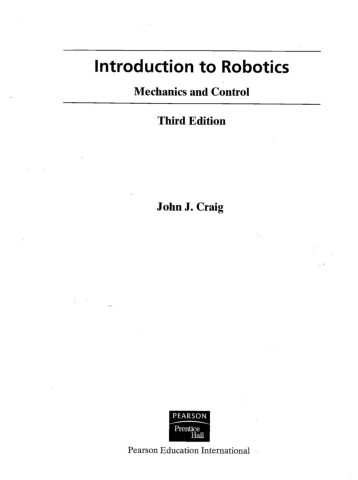 Introduction to Robotics: Mechanics and Control [-]