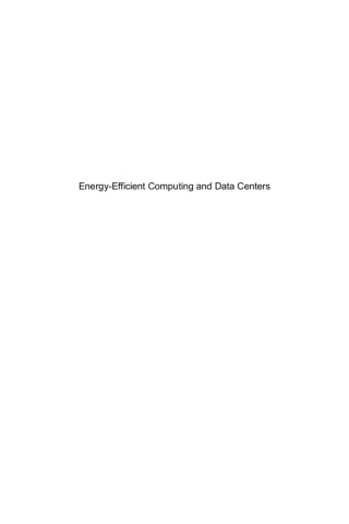 Energy-Efficient Computing and Data Centers