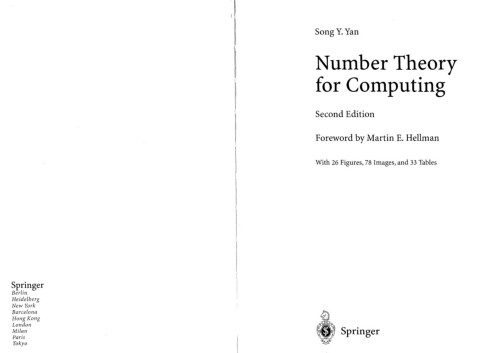 Number Theory for Computing