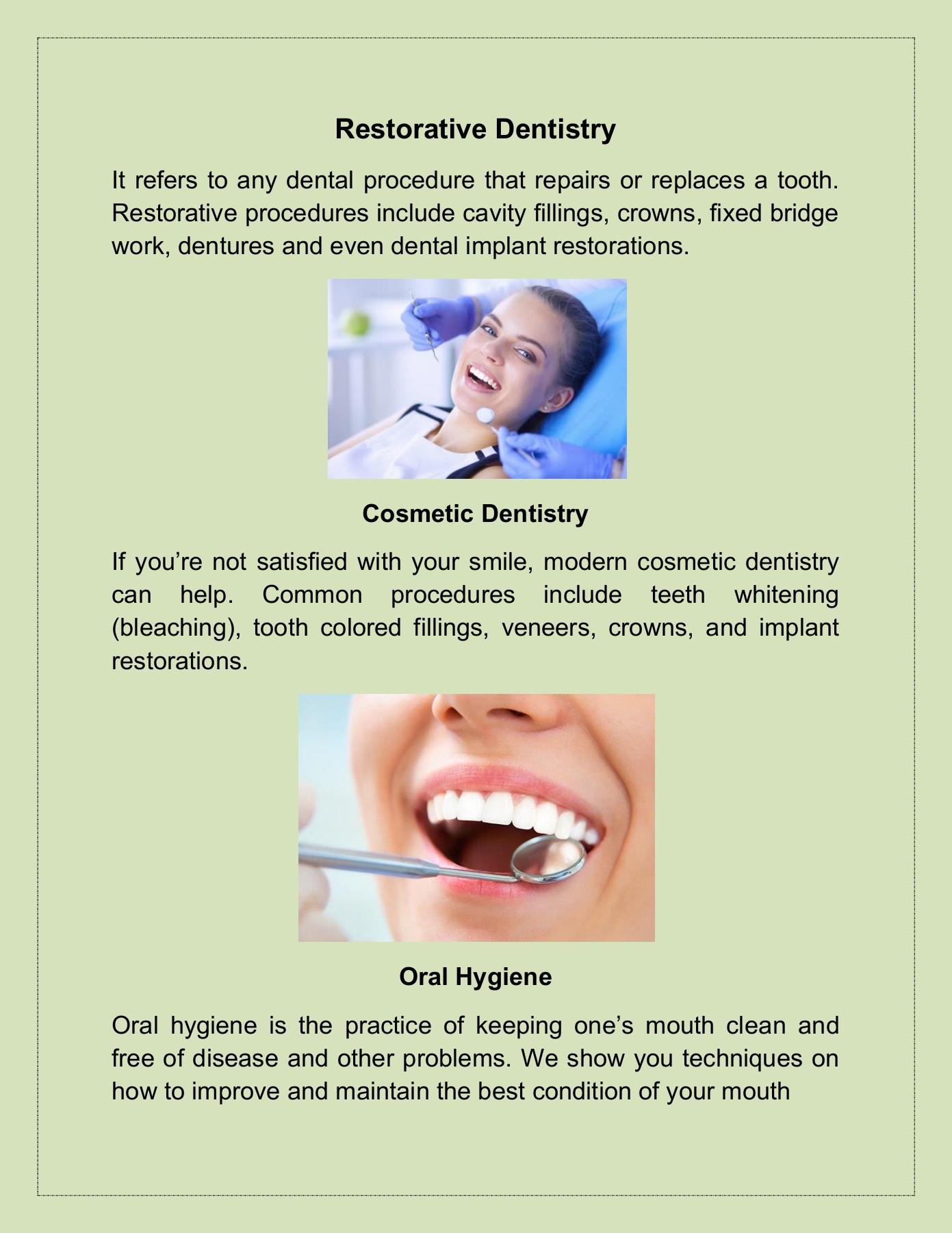 Restorative Dentistry - drjohnlargen478 - Page 1 - 2 | Flip PDF Online | PubHTML5