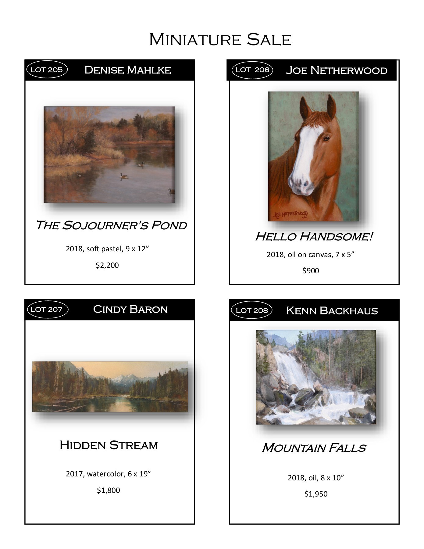 GALA-Miniatures 2019 catalog Preview - Booth Western Art Museum - Page ...