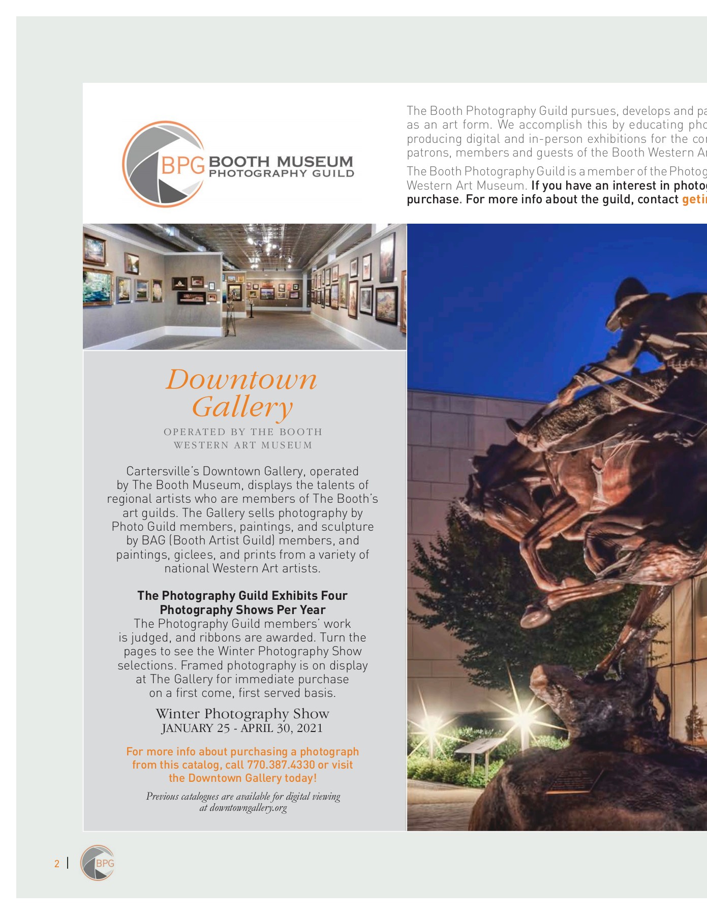 Booth Photography Guild - Flipbook - Booth Western Art Museum - Page 2 ...