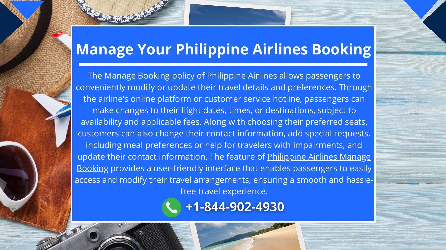 Process of Manage your flight booking on Philippine Airlines ...