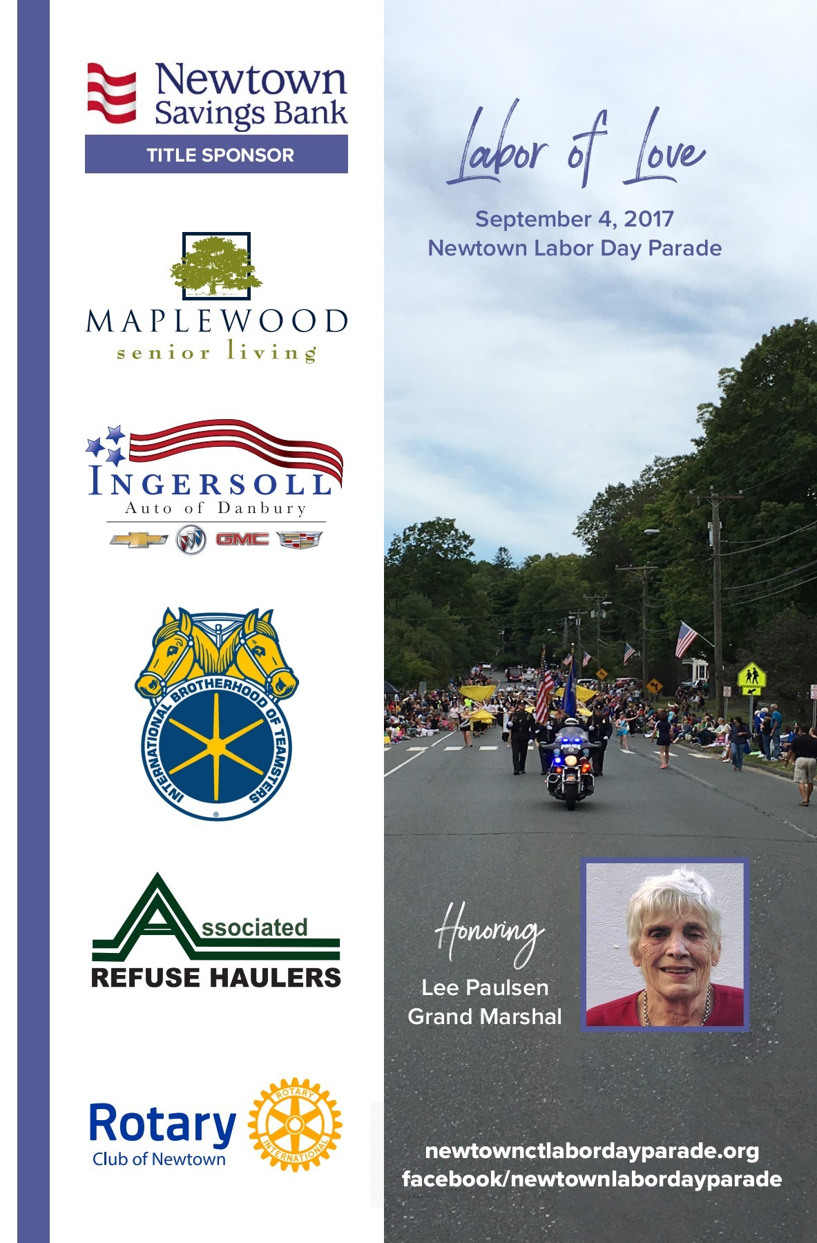 2017 Labor Day Parade Program - julie - Page 1 - 4 | Flip PDF Online ...