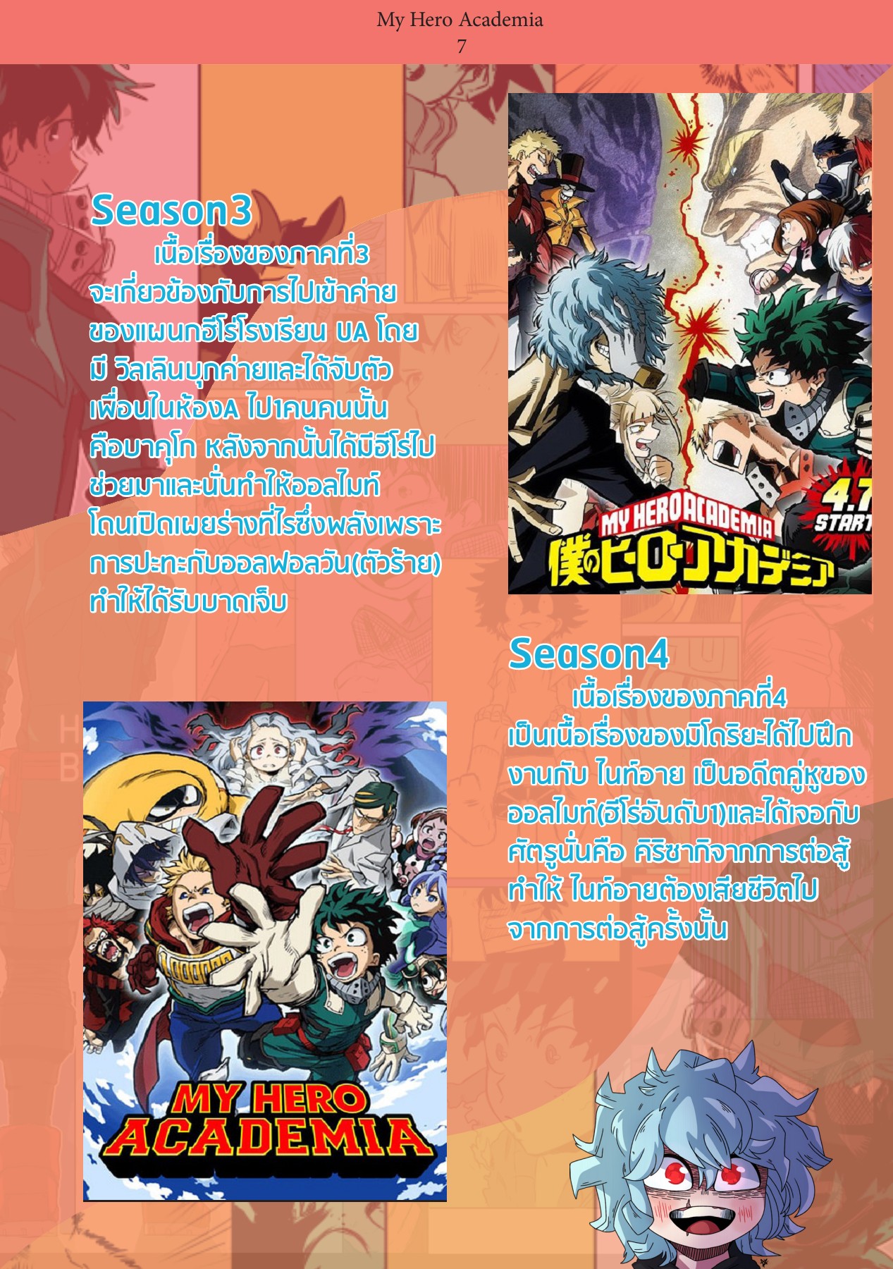 My hero academia story - Dark Frozen - หน้าหนังสือ 6 | พลิก PDF ออนไลน์ ...