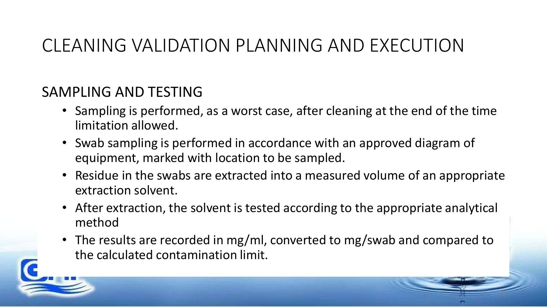 Presentation_Cleaning_validation - narongrit - Page 74 | Flip PDF Online | PubHTML5