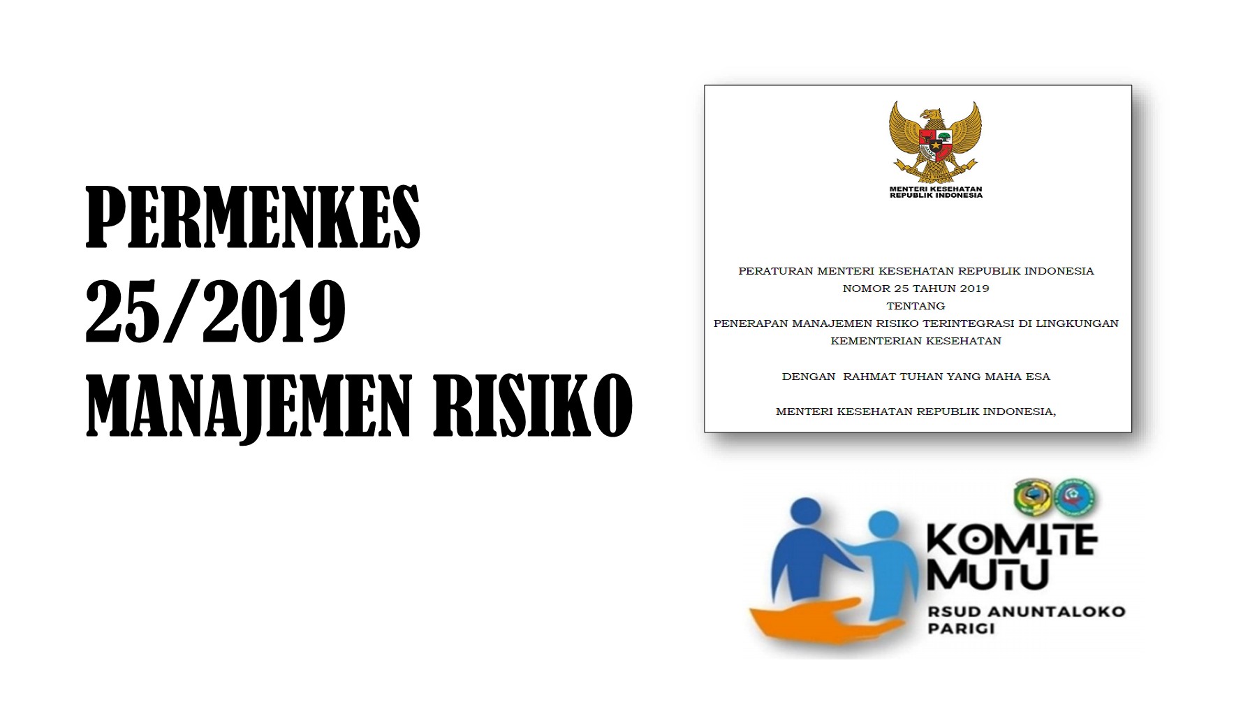 PERMENKES 25-2019_MANRISK - rsudanuntalokoparigi2022 - Kaca 2 | PDF ...
