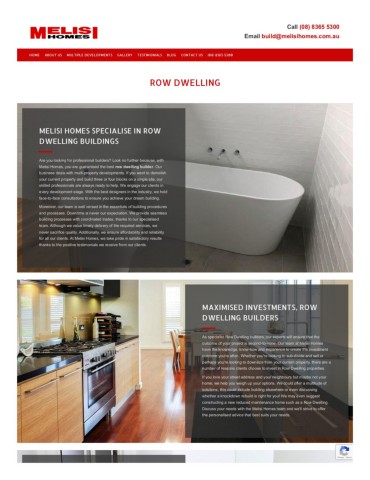 Row Dwelling - Subdivision Builders Adelaide - Page 1 - 2 | Flip PDF ...