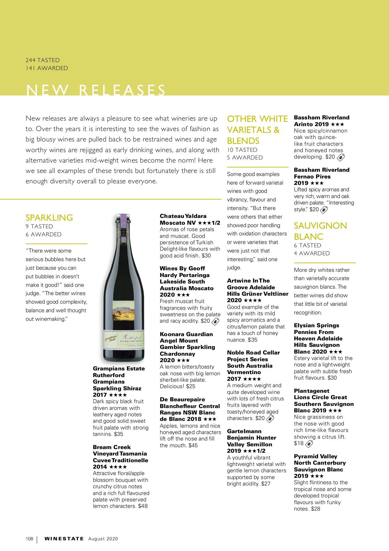 Winestate Magazine August 2020 - editor - Page 108 | Flip PDF Online ...