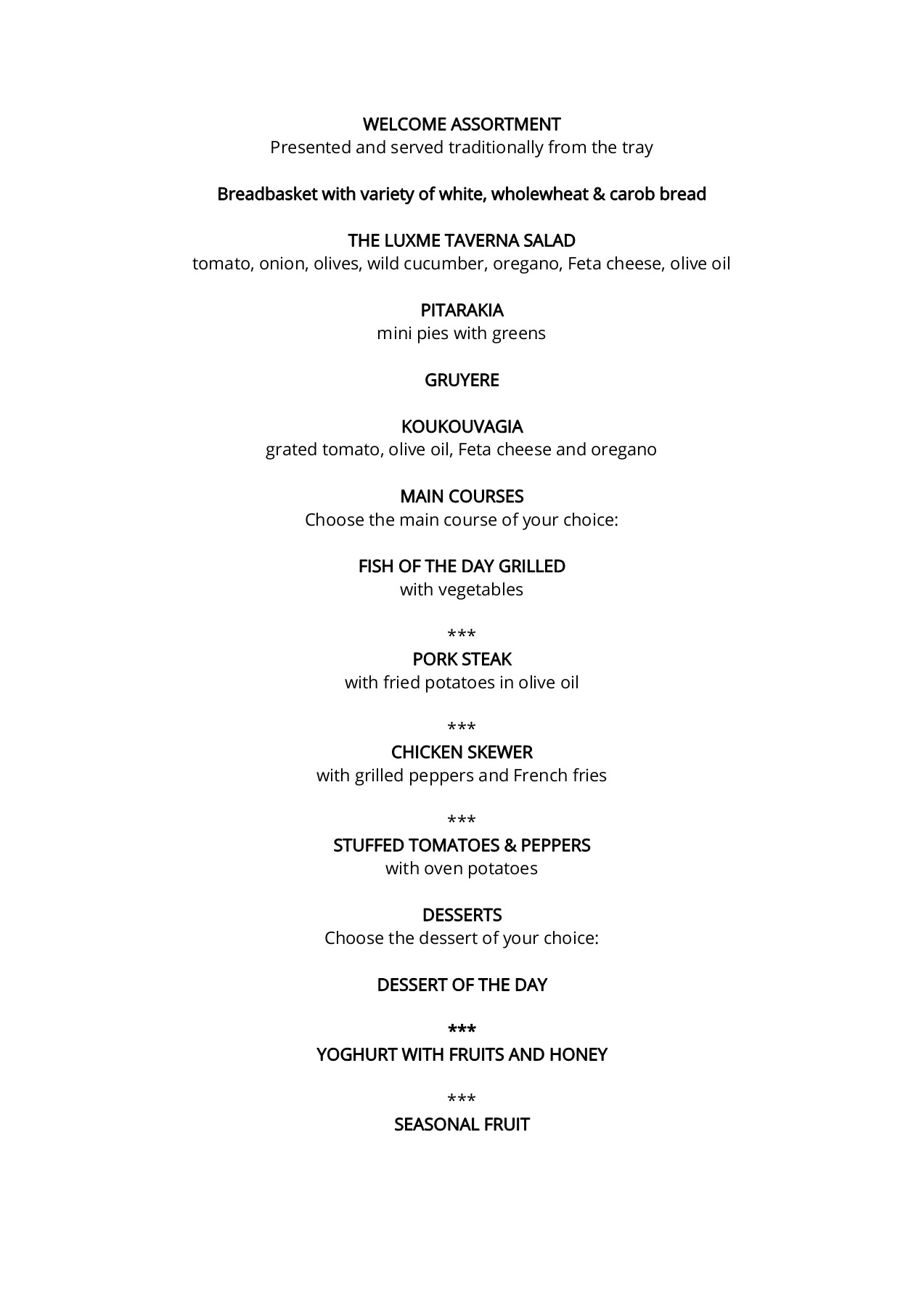 Olive Dinner Menu - Tavernaki En_2022 - chytas - Page 1 | Flip PDF ...