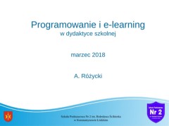 Programowanie - marzenawoj - Strony 1 - 12 | Przerzucanie PDF Online | PubHTML5